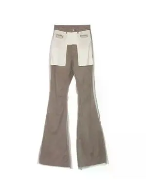 Rick Owens Light Wash Bottoms For Women