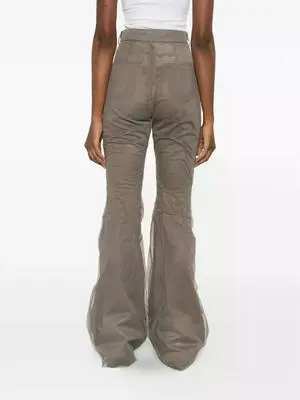 Rick Owens Bolan Panelled Trousers - Brown