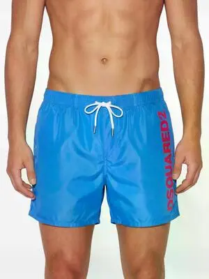 Dsquared2 Logo Swim Shorts - Blue
