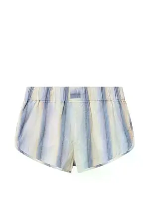 Isabel Marant Étoile Melinea Striped Shorts - Blue