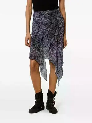 Isabel Marant Étoile Taylora Midi Skirt - Black
