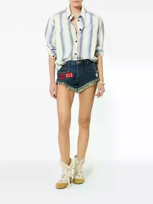 Isabel Marant Étoile Mahvane Striped Shirt - Neutrals