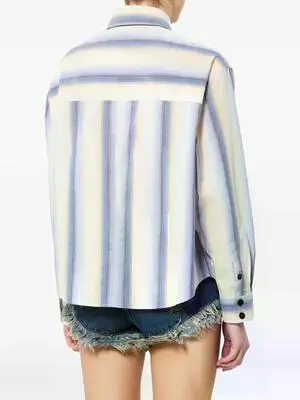 Isabel Marant Étoile Mahvane Striped Shirt - Neutrals