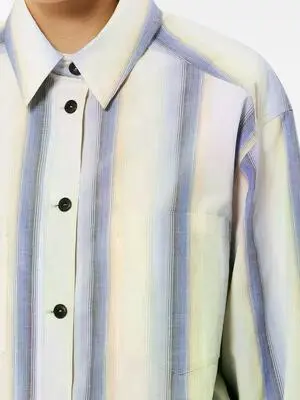 Isabel Marant Étoile Mahvane Striped Shirt - Neutrals
