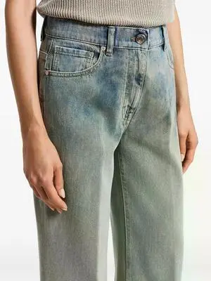 Peserico Tie-dye Palazzo Jeans