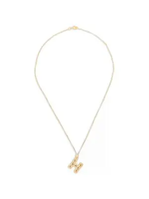 Completedworks H Pendant Necklace - Gold
