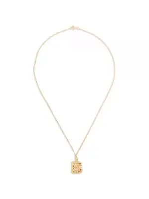 Completedworks B Pendant Necklace - Gold