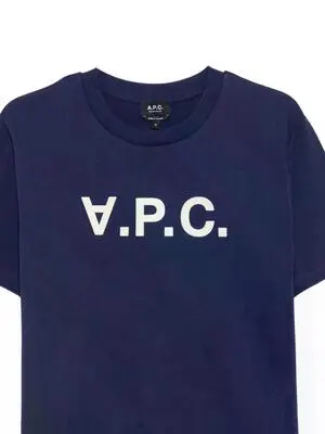 A.p.c. Grand Vpc T-shirt - Blue