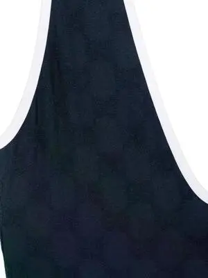 Gucci Logo-pattern Bikini - Blue