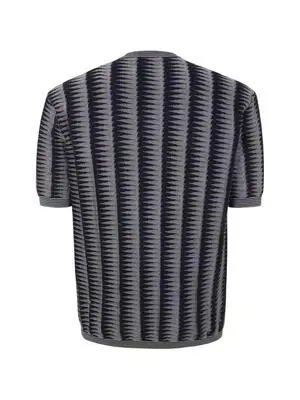 Emporio Armani Patterned T-shirt - Blue