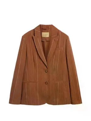 Momoni Pinstripe Two-button Blazer