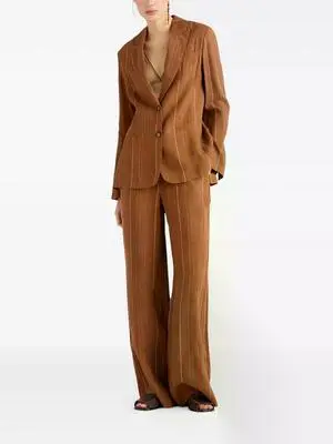 Momoni Pinstripe Two-button Blazer