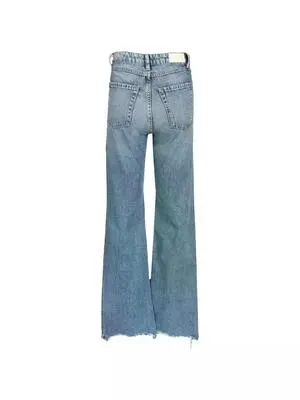 ICON DENIM LOS ANGELES High-waisted Flared Jeans