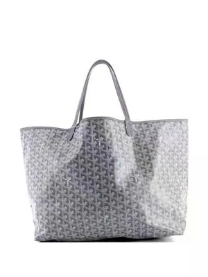 Goyard Saint Louis Coated Canvas Gm Tote Bag - Grey