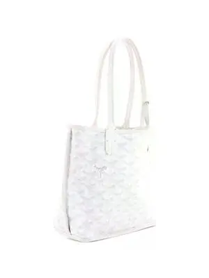 Goyard Anjou Reversible Mini Satchel - White