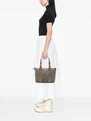 Fendi Zucchino Canvas Tote Bag