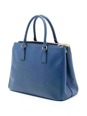 Prada Medium Saffiano Lux Galleria Double Zip Satchel