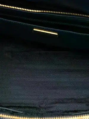 Prada Galleria Double Zip Satchel