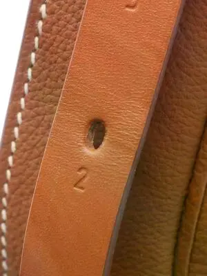 Hermès 2022 Togo Perspective Cavaliere 21 Crossbody Bag - Brown
