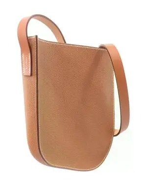 Hermès 2022 Togo Perspective Cavaliere 21 Crossbody Bag - Brown