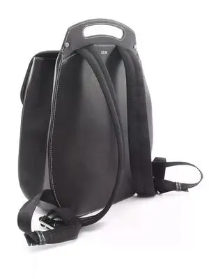Dior 2022 Leather Gallop Backpack - Black