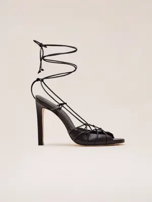 Alexis Colette Stiletto Sandal - Black