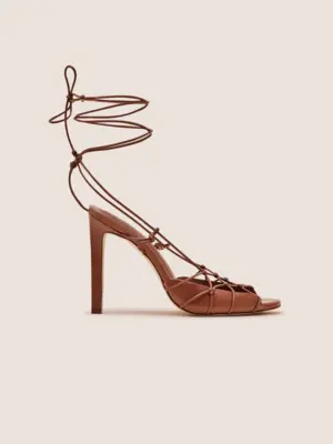 Alexis Colette Stiletto Sandal - Cognac