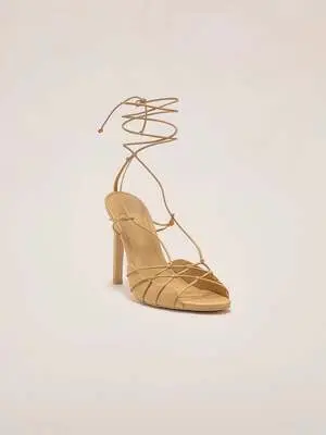 Alexis Colette Stiletto Sandal - Tan