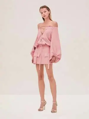 Alexis Dillon Mini Dress - Blush