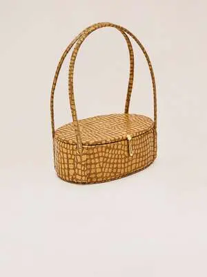 Alexis Constance Top Handle Bag - Saffron