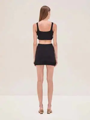 Alexis Cropped Knit Top