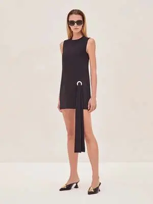 Sleeveless Tie-Detail Dresses