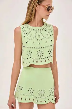 Alexis Etra Skirt - Green