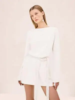 Alexis Angelie Mini Dress - Ivory