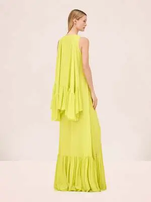 Alexis Francina Maxi Dress - Chartreuse