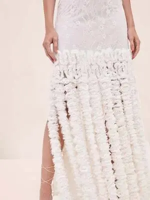 Alexis Jeysa Lace Gown - White