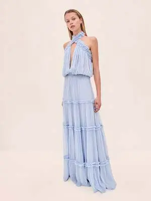 Alexis Izbelle Gown - Sky Blue