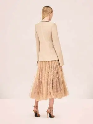 Alexis Joaquin Double-breasted Blazer - Beige
