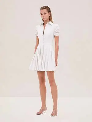 Alexis April Mini Dress - White