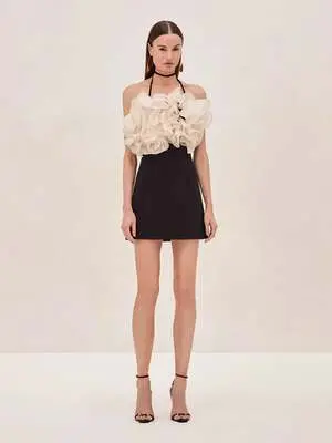 Alexis Aisha Dress With Ruffled Embellishment