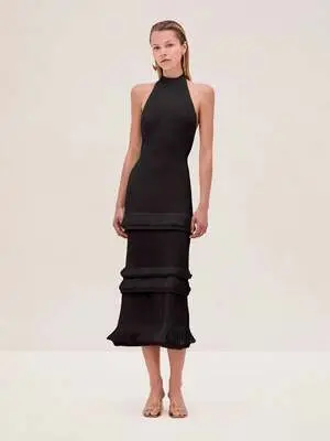 Alexis Ines Knit Dress - Black