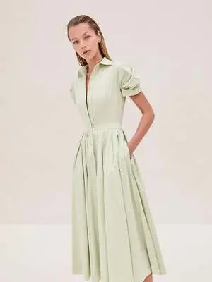 Alexis Gyles Midi Dress - Mint