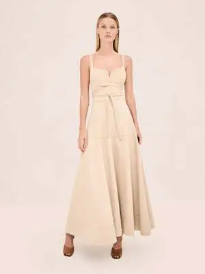 Sleeveless Tie-Detail Dresses