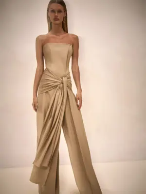 Alexis Kori Jumpsuit - Beige