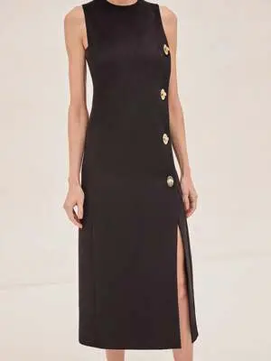 Alexis Kalita Midi Dress - Black