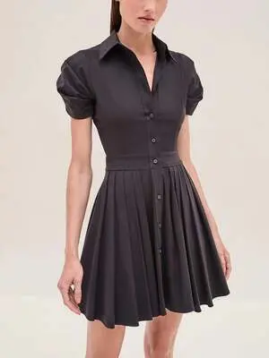 Alexis April Mini Dress - Black