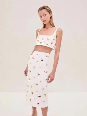 Alexis Lya Top - White