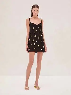 Alexis Larsen Mini Dress - Black