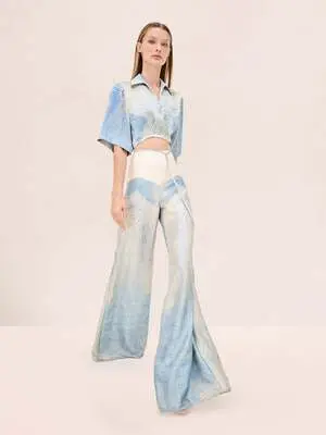 Alexis Liari Top - Azure