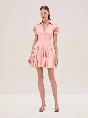 Alexis April Mini Dress - Salmon
